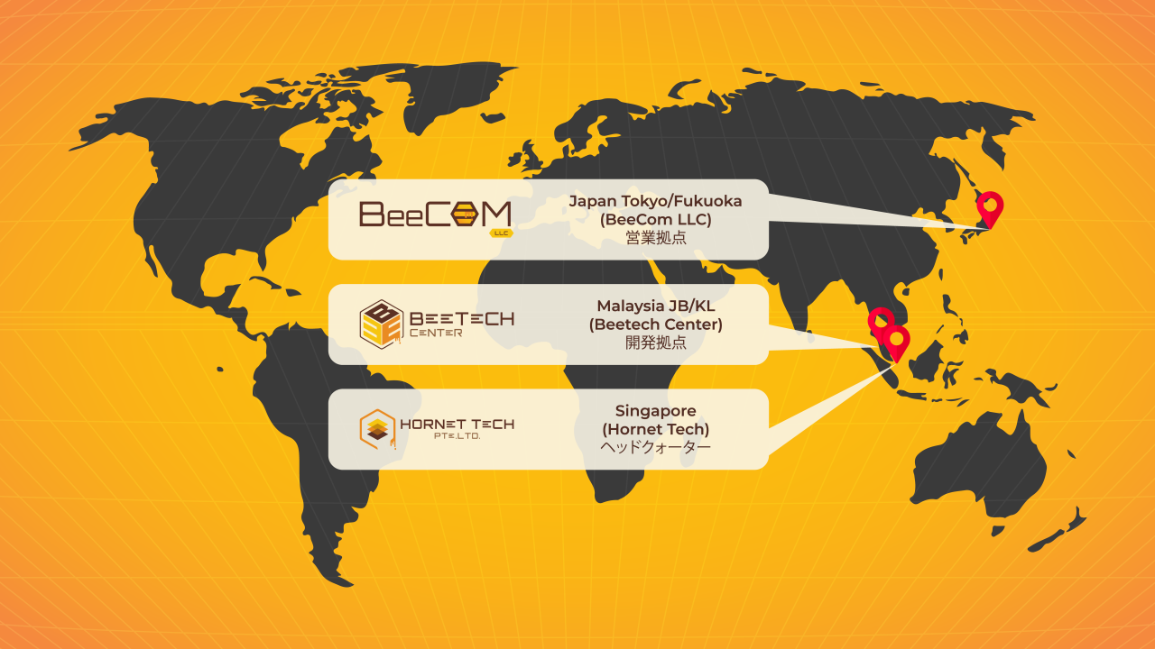 HORNET TECHについて - Hornet Tech Pte.Ltd.